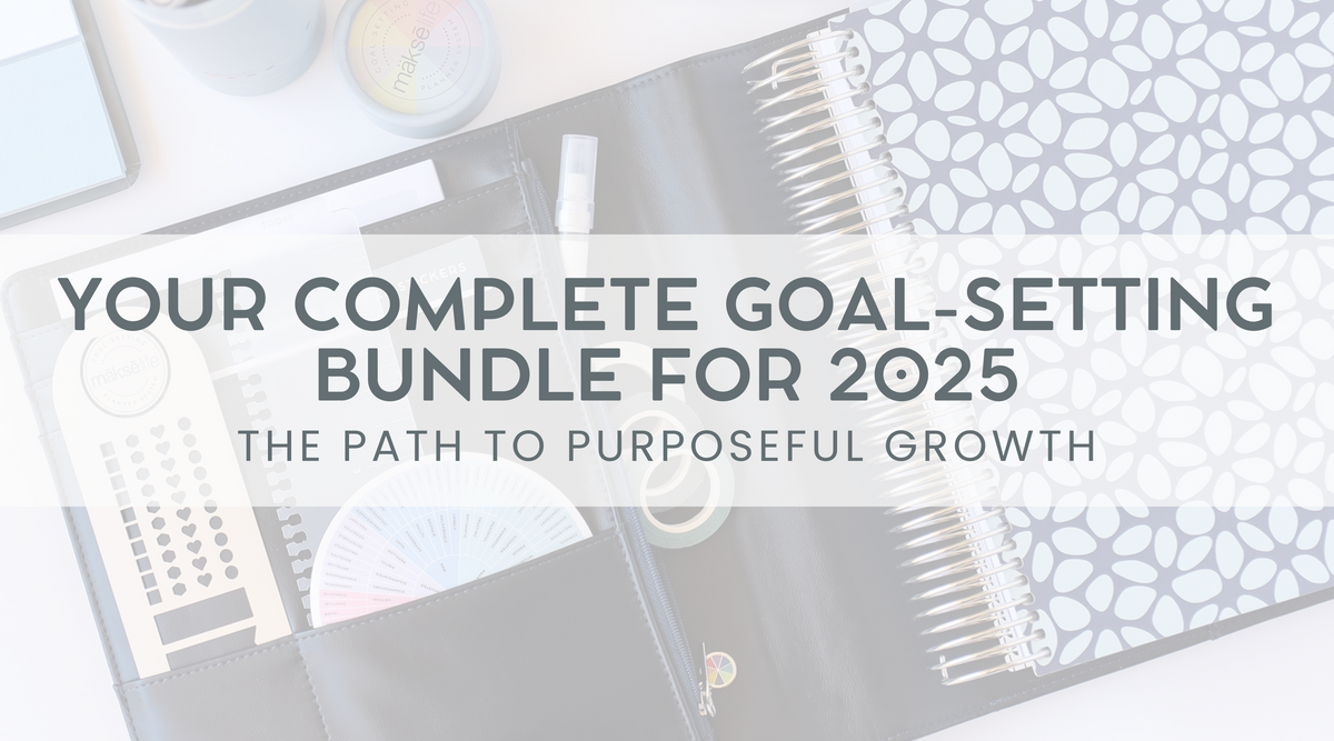 The Complete Goal-Setting Bundle for 2025: Your Path to Purposeful Gro ...