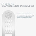 Stainless Steel Stencil Bookmark for Planners and Journals – MakseLife