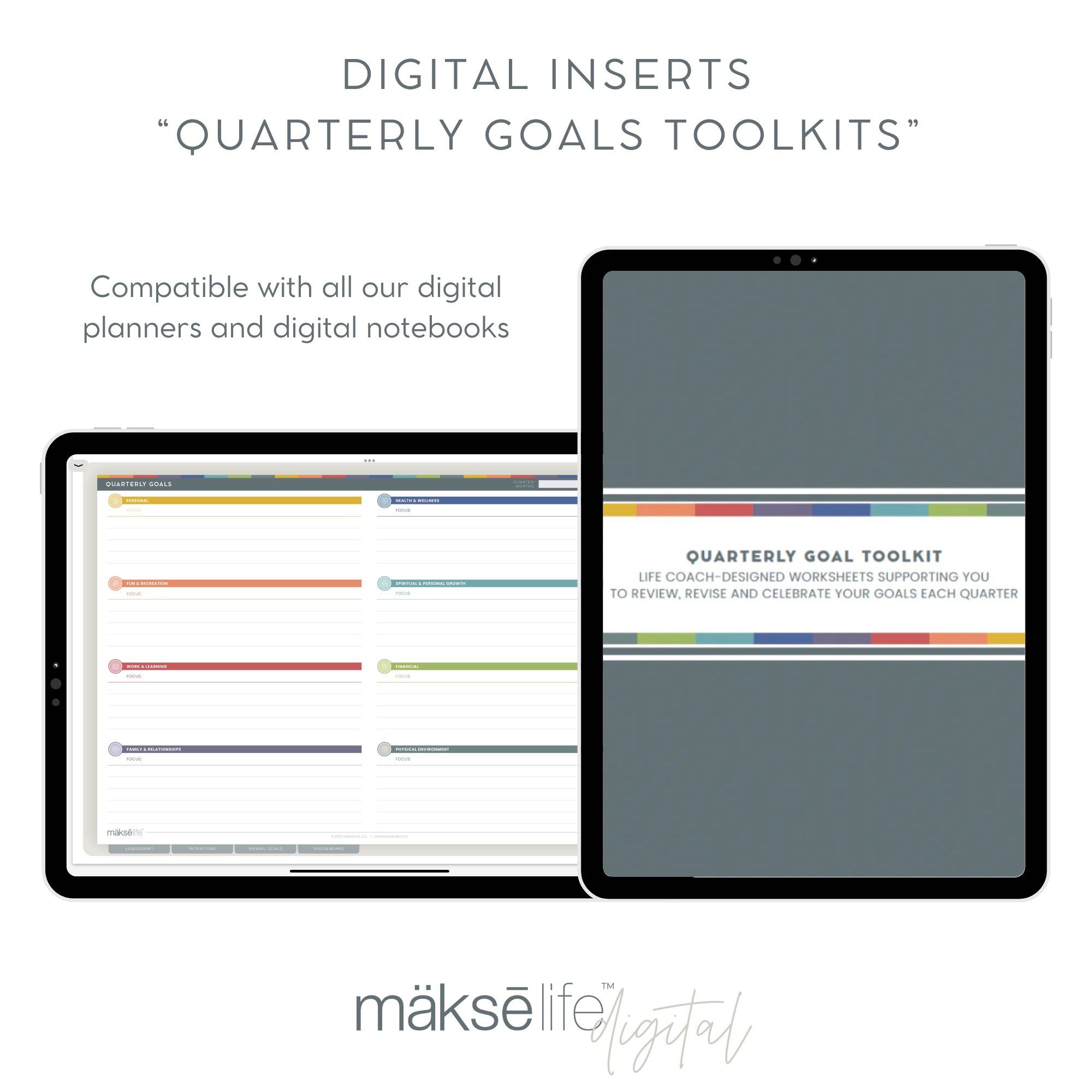Digital Quarterly Goals Toolkit – MakseLife